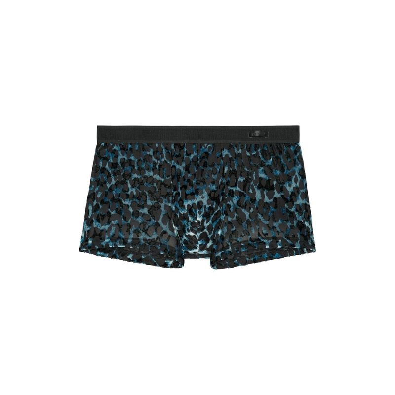 LEOPARD TRUNK BLACK - HOM Hong Kong