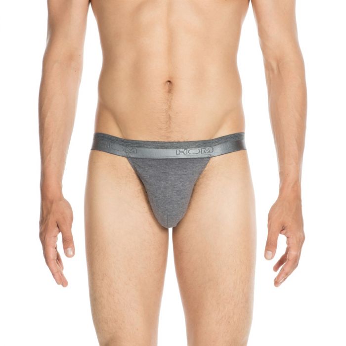 Classic Tanga Briefs - Grey - HOM Hong Kong